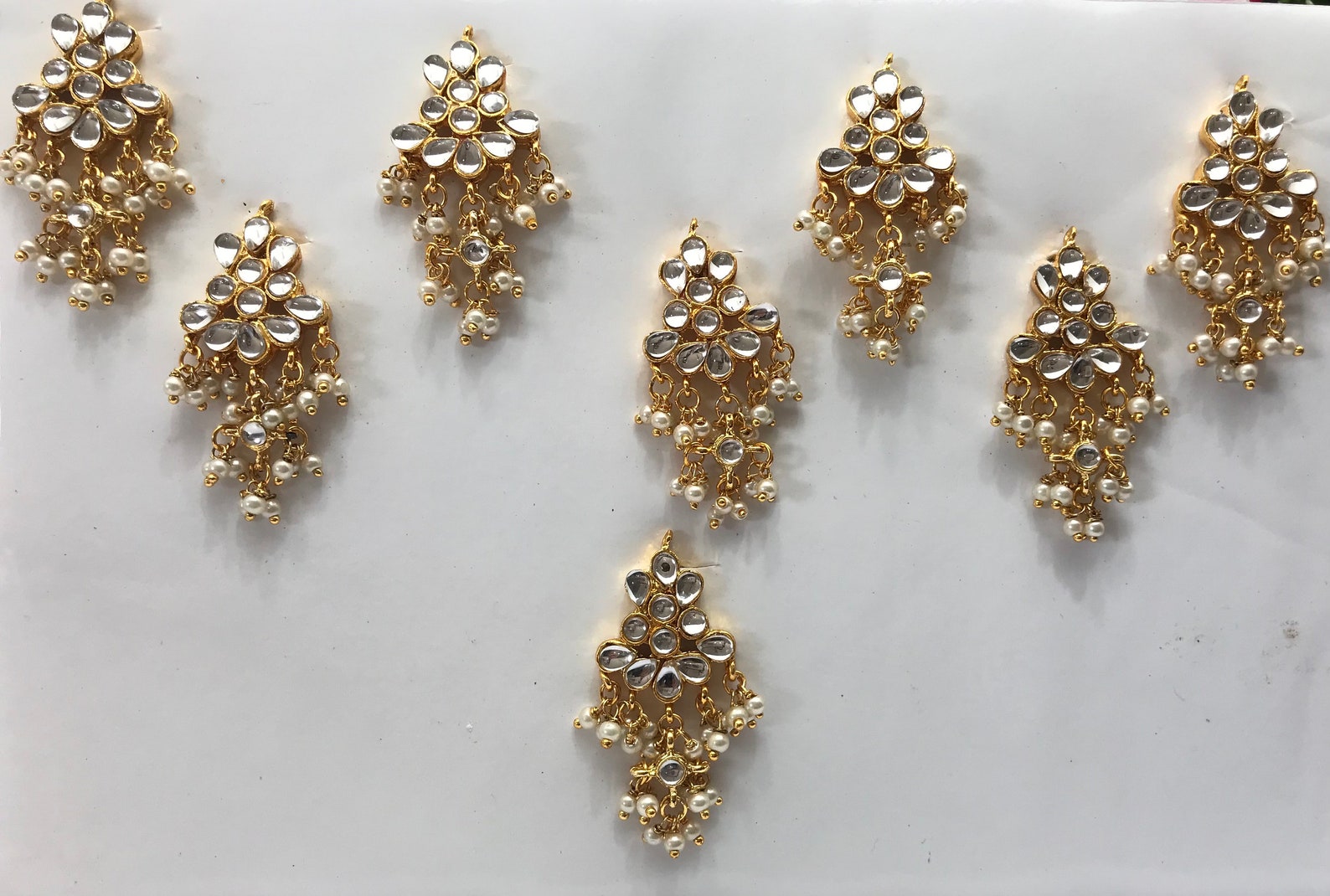 Indian Bollywood Bling Hair Jewelry Choti, Indian Hair Pin Hair ...