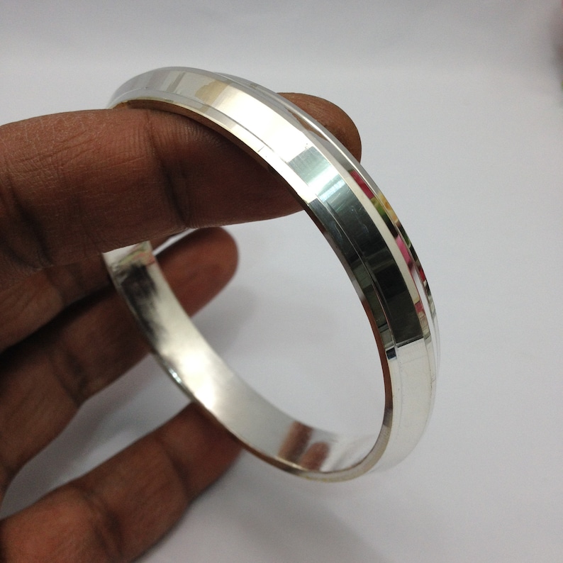 Handmade 925 Solid Sterling Silver Sikh Khalsa Kara or Kada or - Etsy