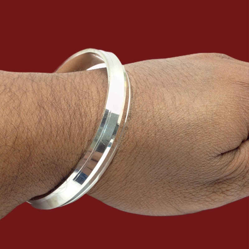 Buy Pure Silver Kada Online In India - Etsy India