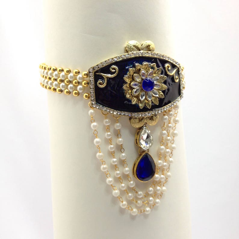 Handmade Armlet Upper Arm Bracelet Indian Jewelry Indian Jewellery ...