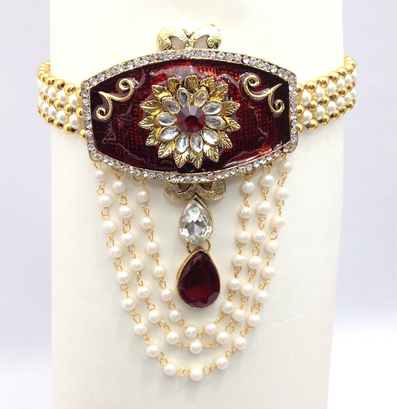 Handmade Armlet Upper Arm Bracelet Indian Jewelry Indian Jewellery ...