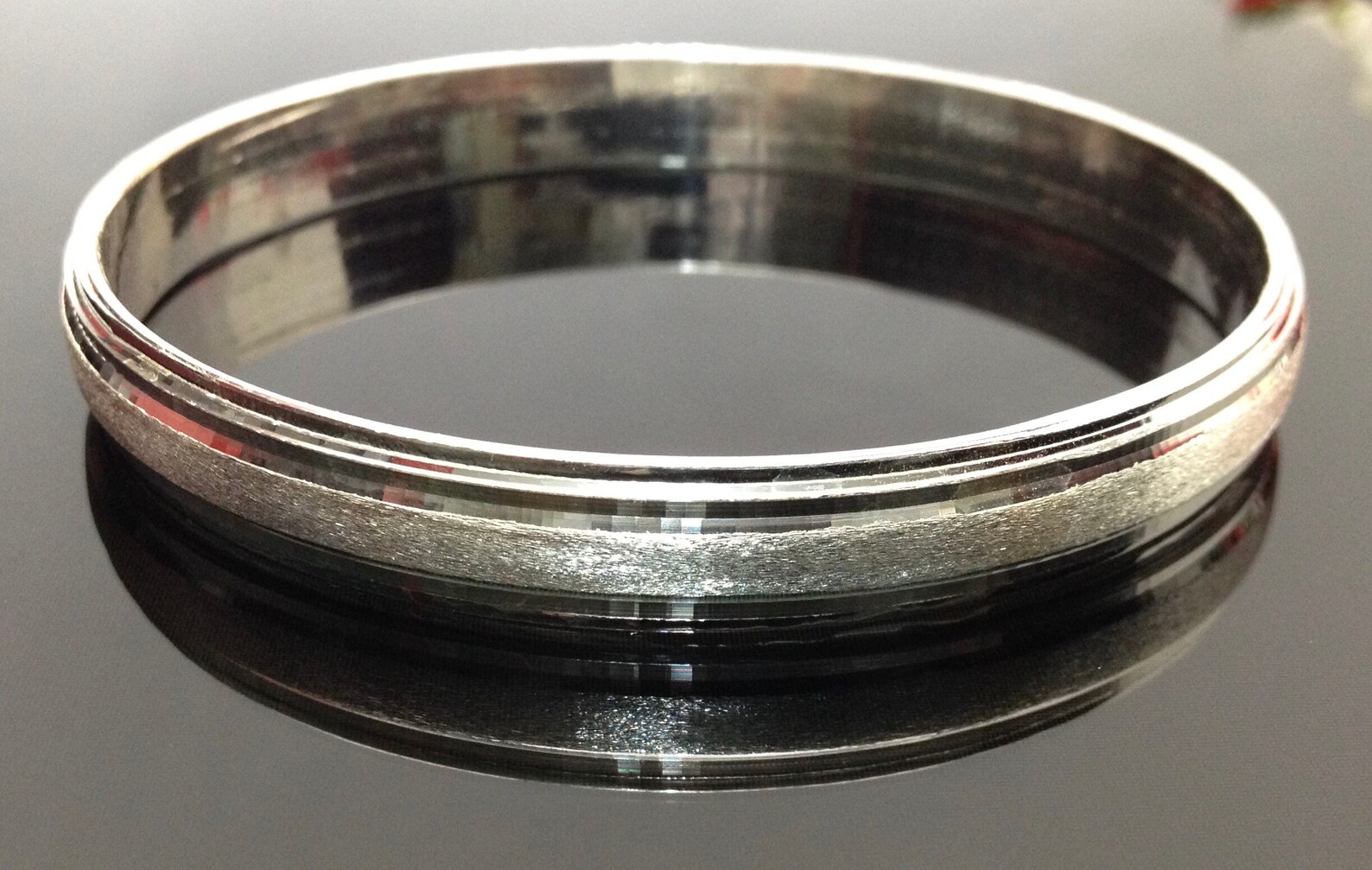 Handmade 925 Solid Sterling Silver Sikh Khalsa Kara or Kada or Bracelet ...