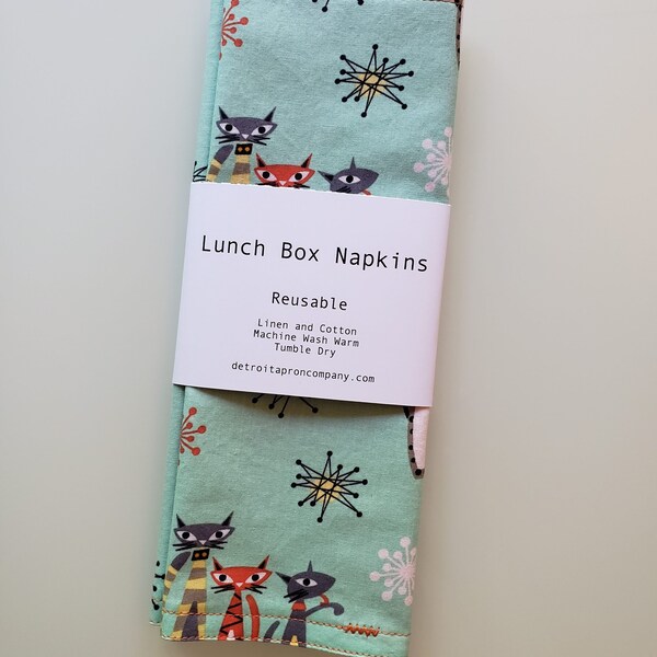 Lunch Box Napkins - Etsy