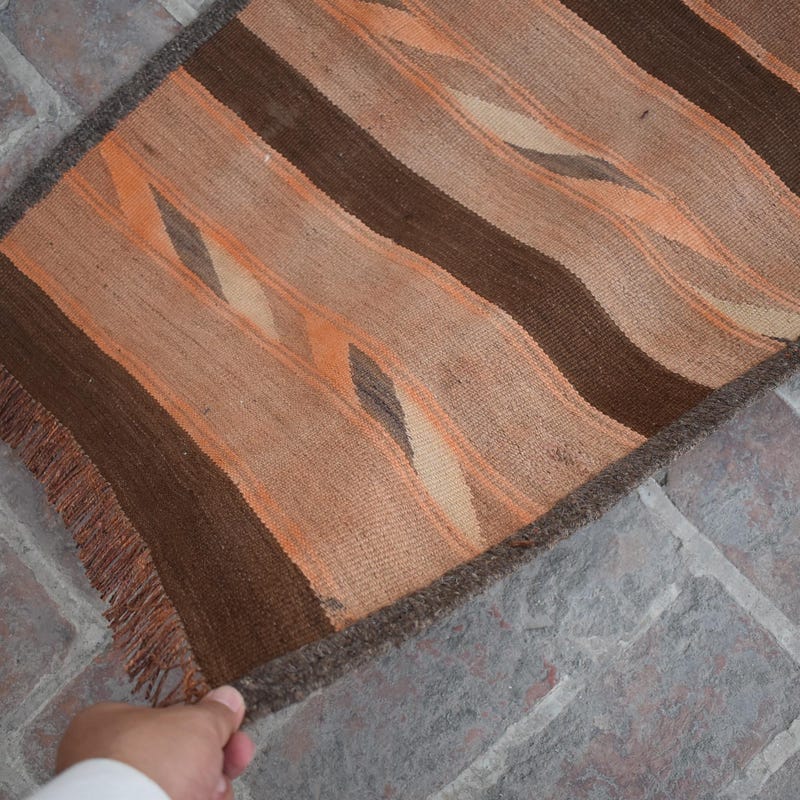 Flat Weave Runner - Etsy