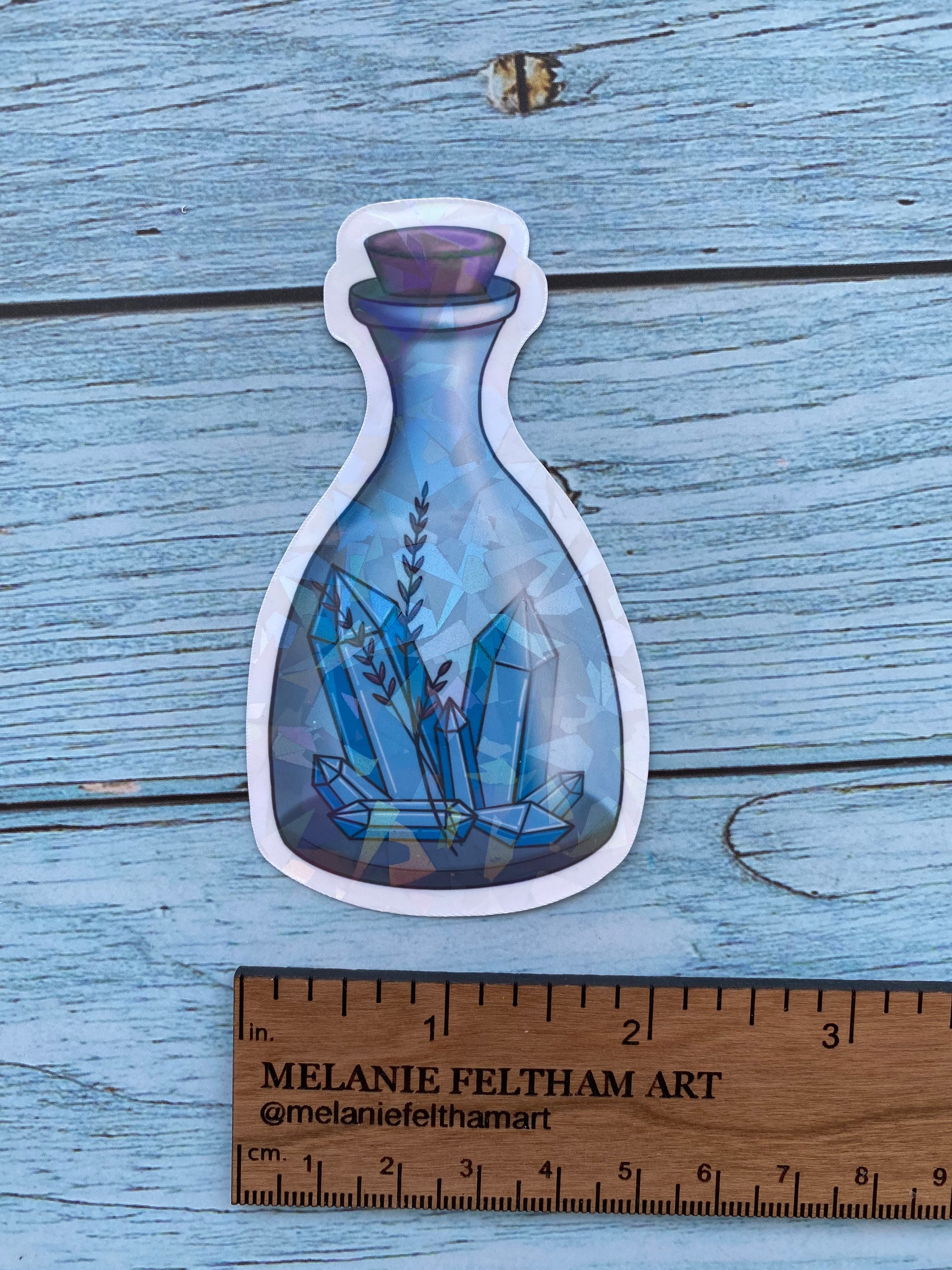 Sticker Potion Bottle Sticker Art, Crystal Sticker, Gothcore Sticker ...