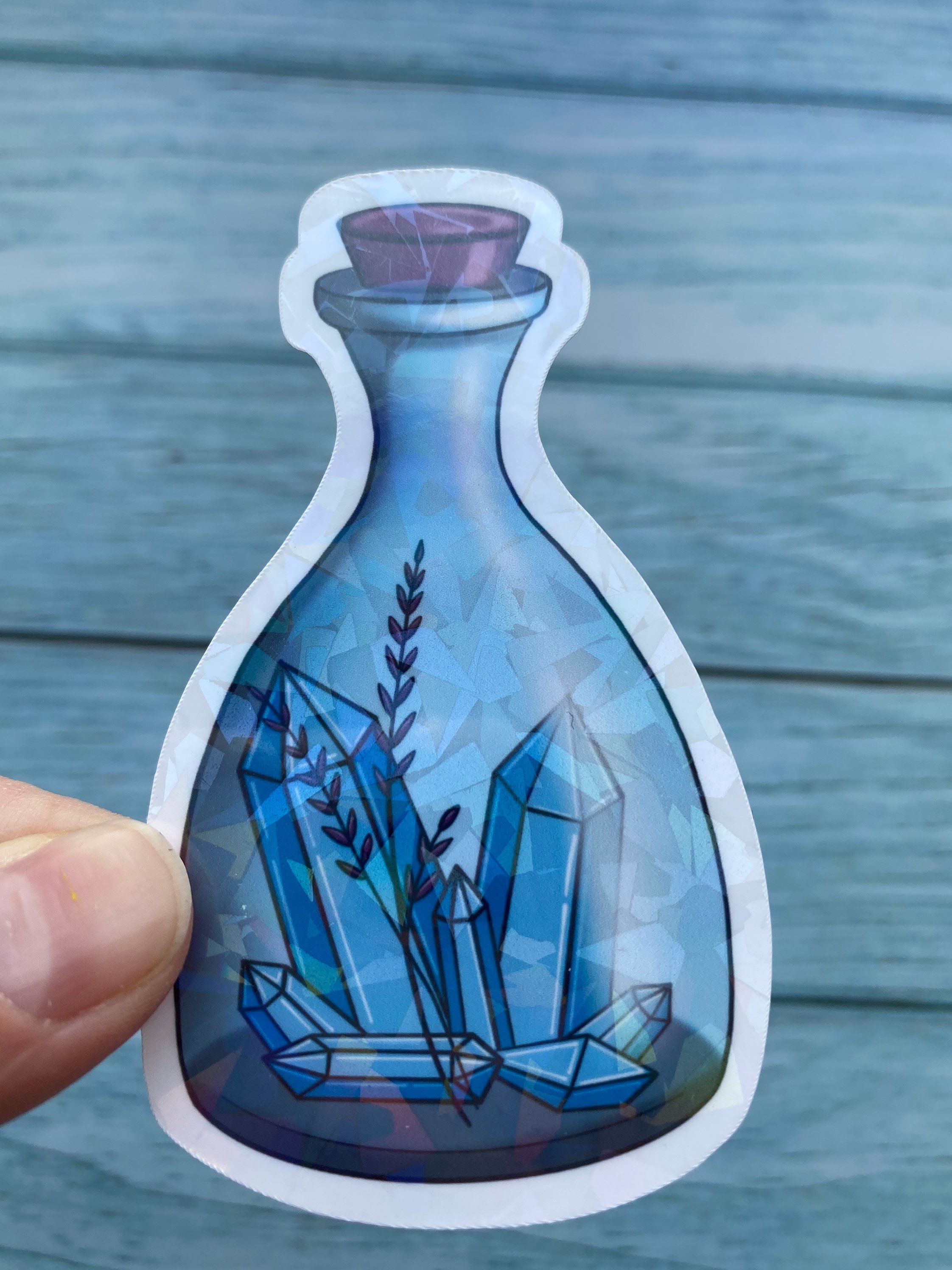 Sticker Potion Bottle Sticker Art, Crystal Sticker, Gothcore Sticker ...