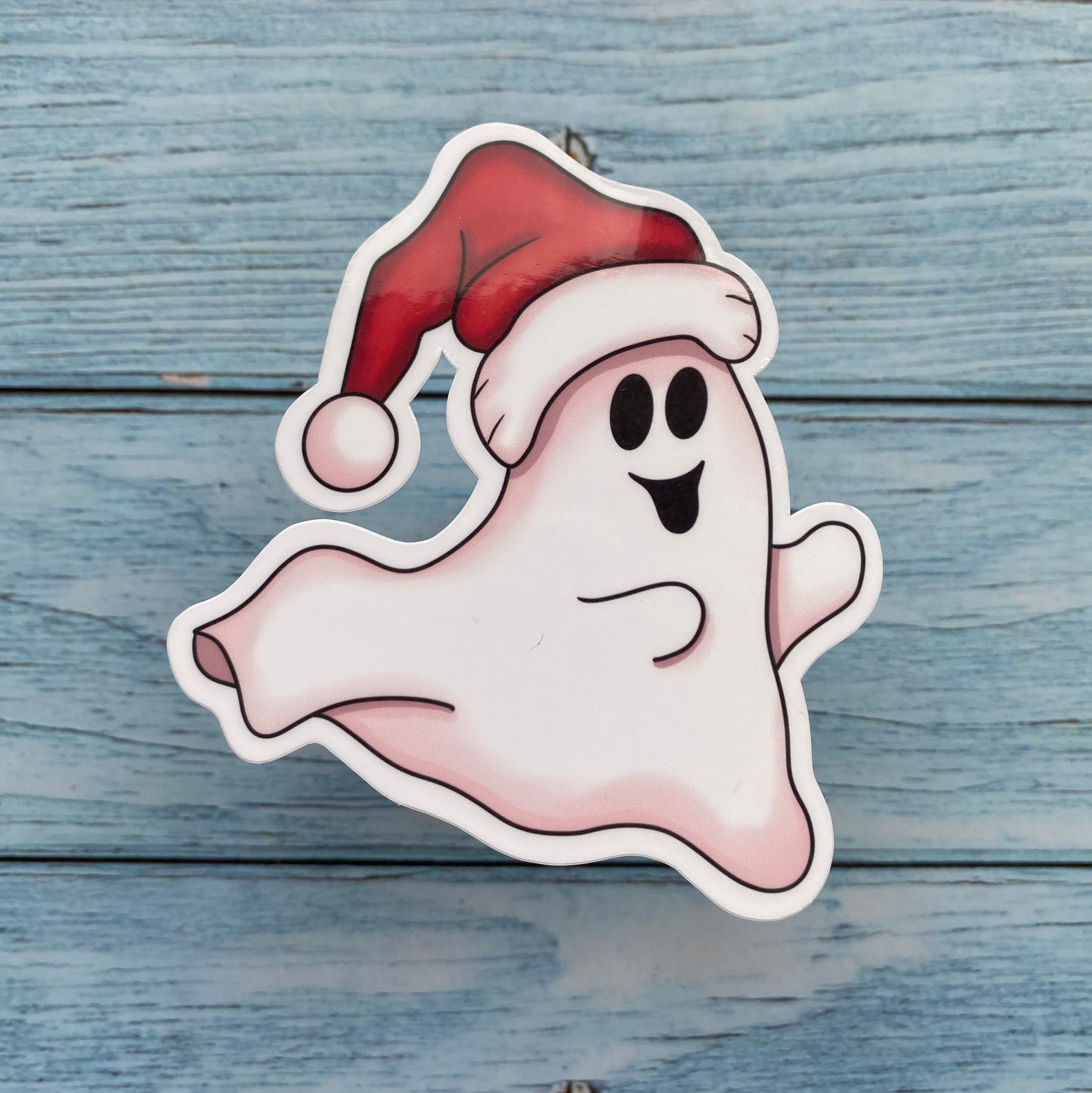 Sticker Holiday Spirit Christmas Ghost Sticker, Fun Adult Sticker ...