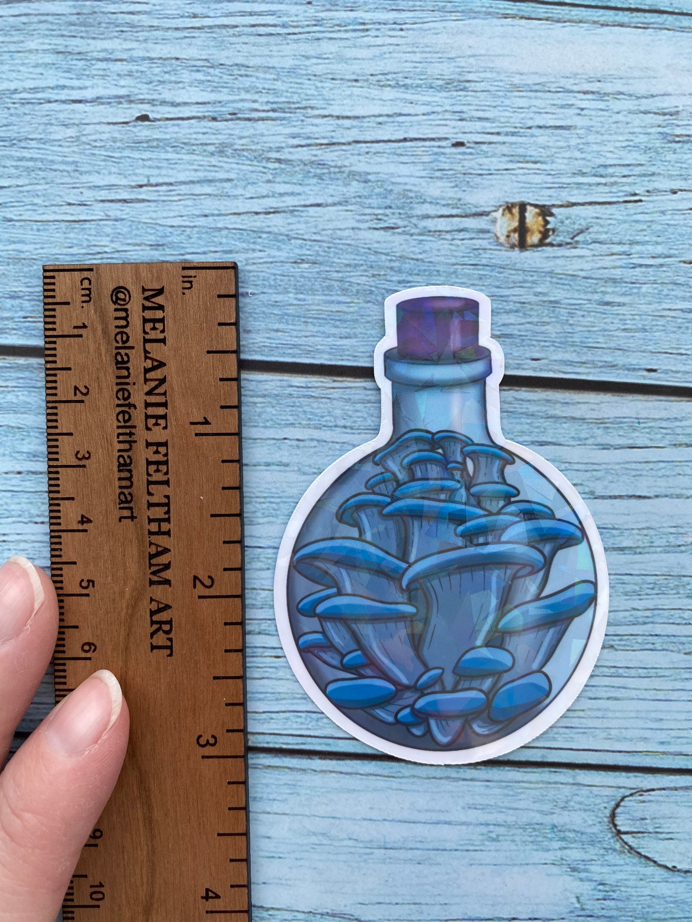 Sticker Potion Bottle Sticker Art Mushroom Sticker Dark - Etsy