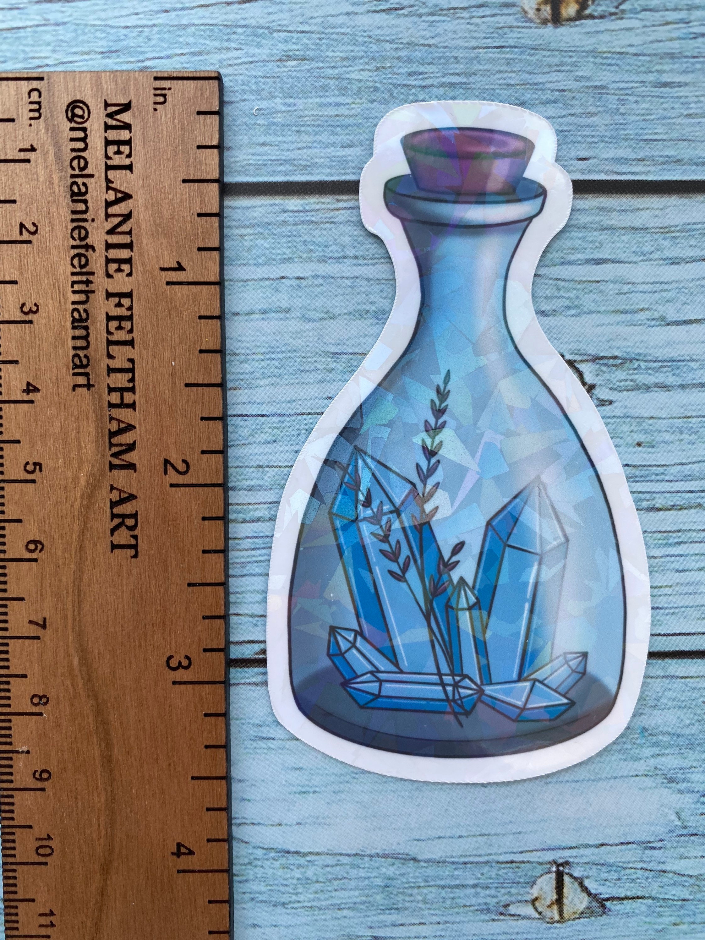 Sticker Potion Bottle Sticker Art, Crystal Sticker, Gothcore Sticker ...