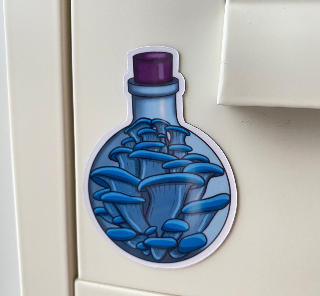 Magnet Magnetic Potion Bottle Decorative Magnet, Mushroom Magnet ...