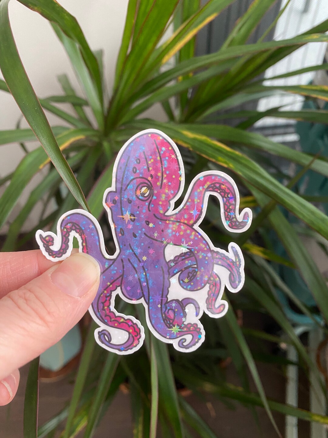 Sticker | Octopus Sticker, Kraken Sticker, Octopus Water Bottle Sticker ...