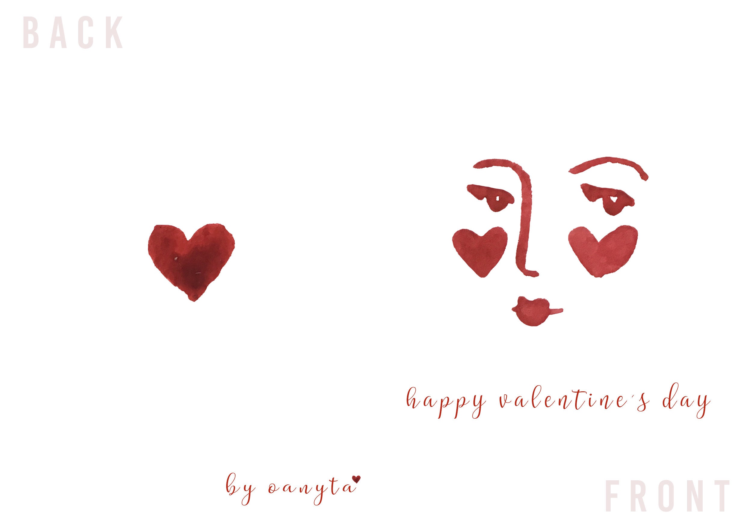 Printable Valentine S Day Card Digital File - Etsy
