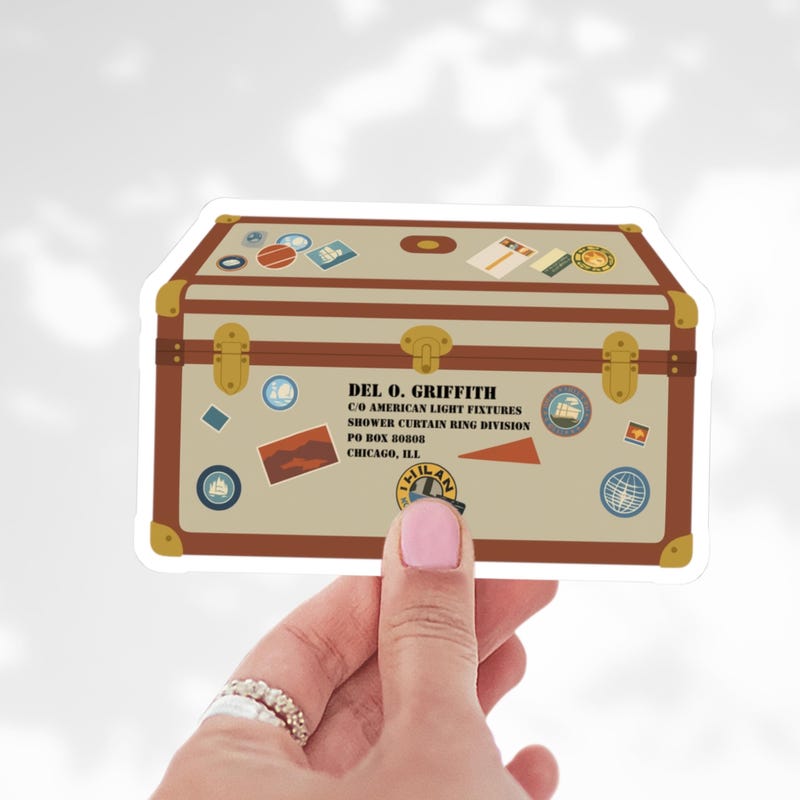 Travel Trunk Sticker - Etsy