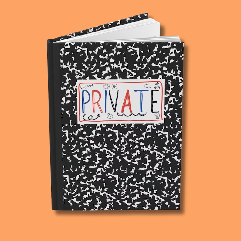 90s Retro Secret Notebook: Spy-inspired Journal & Diary - Etsy