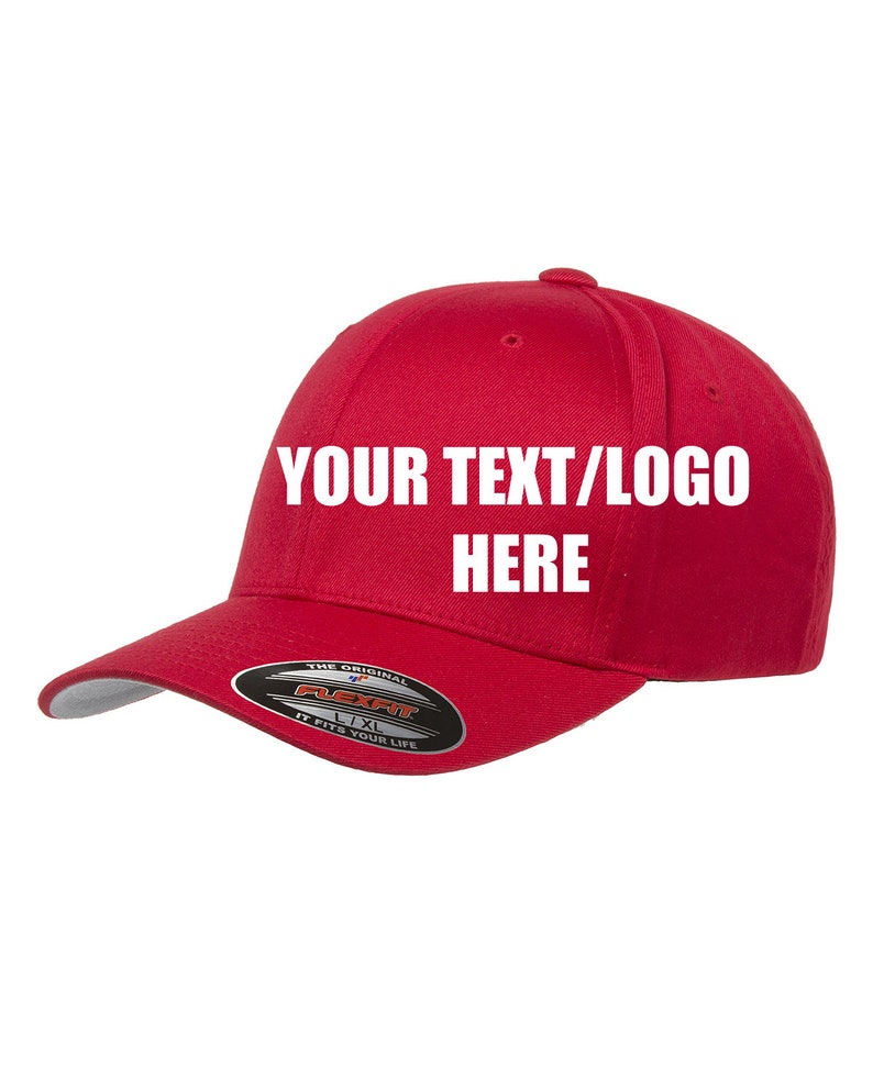 Custom Embroidered FLEXFIT Hats / Personalized Cap / - Etsy