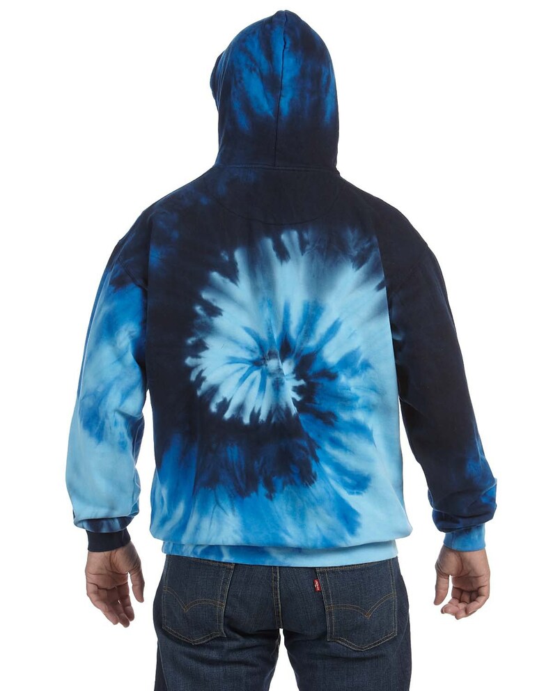 Custom Printed TYE DYED Hoodies / Custom Clothing / Customized Hippy ...