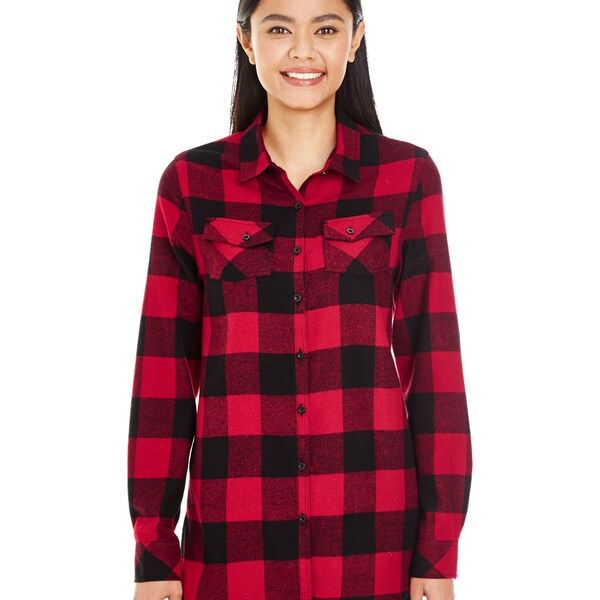 Custom Logo Flannel Shirt - Etsy