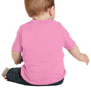 Custom Printed Infant Sized Cotton T-shirt /customized Infant Tee ...