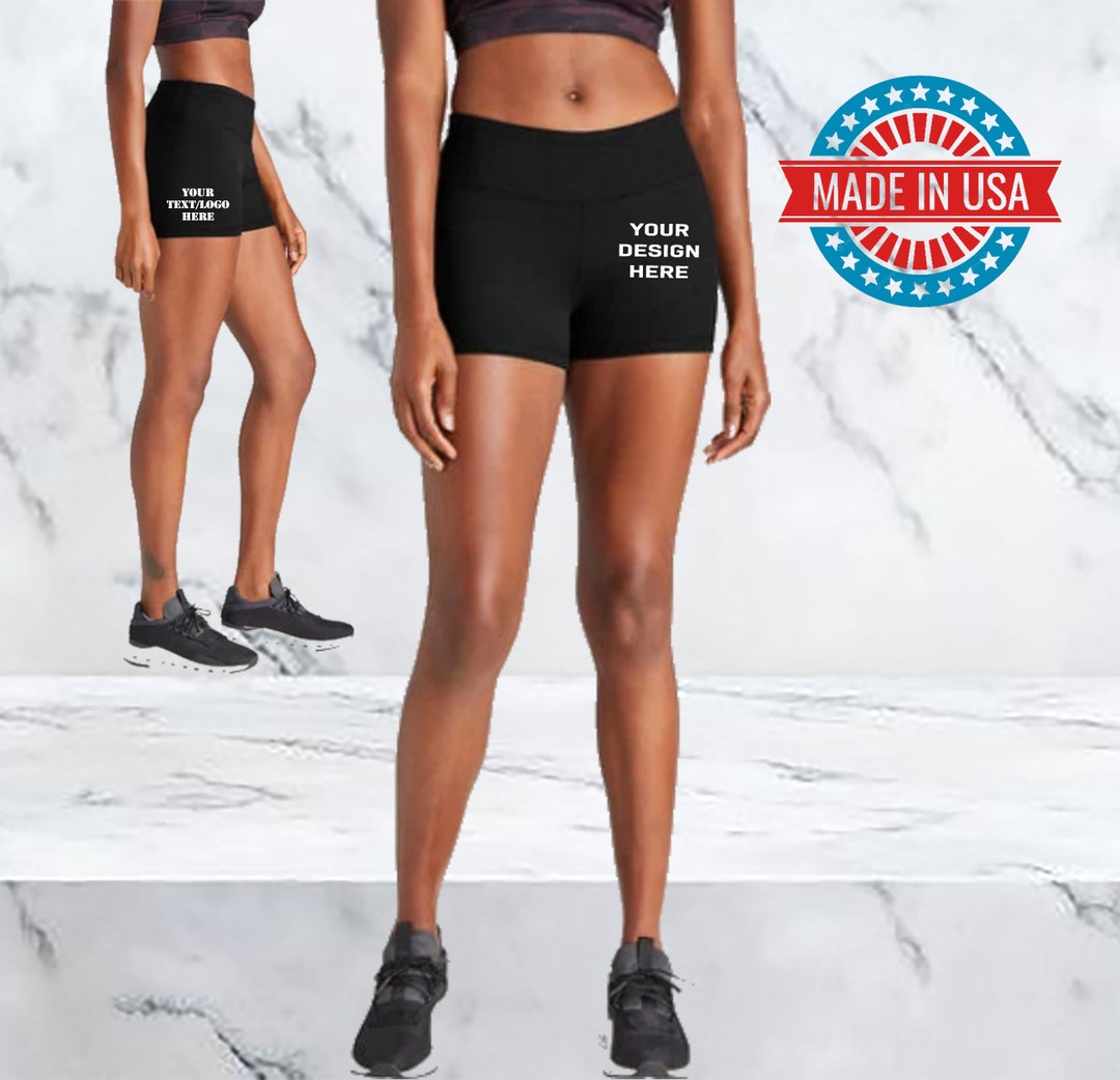 Custom Ladies Interval 3” Short / Custom Gym Shorts / Personalized ...
