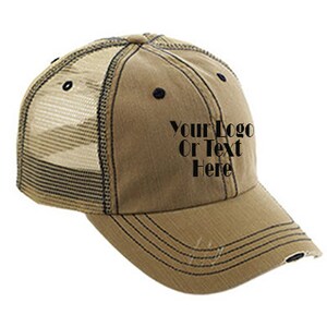 Custom Herringbone Contrast Stitch / Custom Cap / Personalized Cap ...