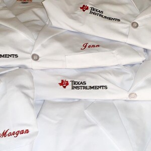 Custom Redkap Lab Coat/ Customized Coat/ Personalized Lab Coat ...
