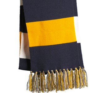 Custom Wholesale Embroidered Spectator Scarf / Embroidered Unisex Scarf ...