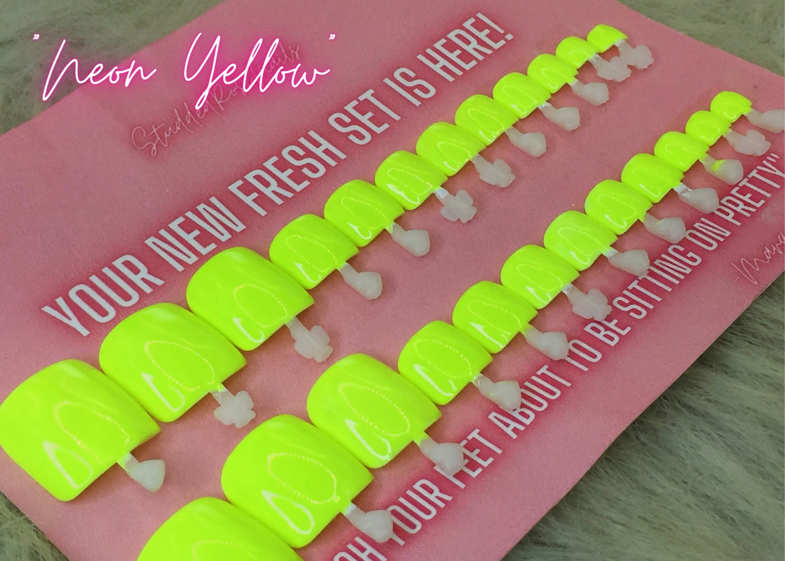 Basic Toes-on-the-go | Solid Press on Toes | Press on Toenails ...