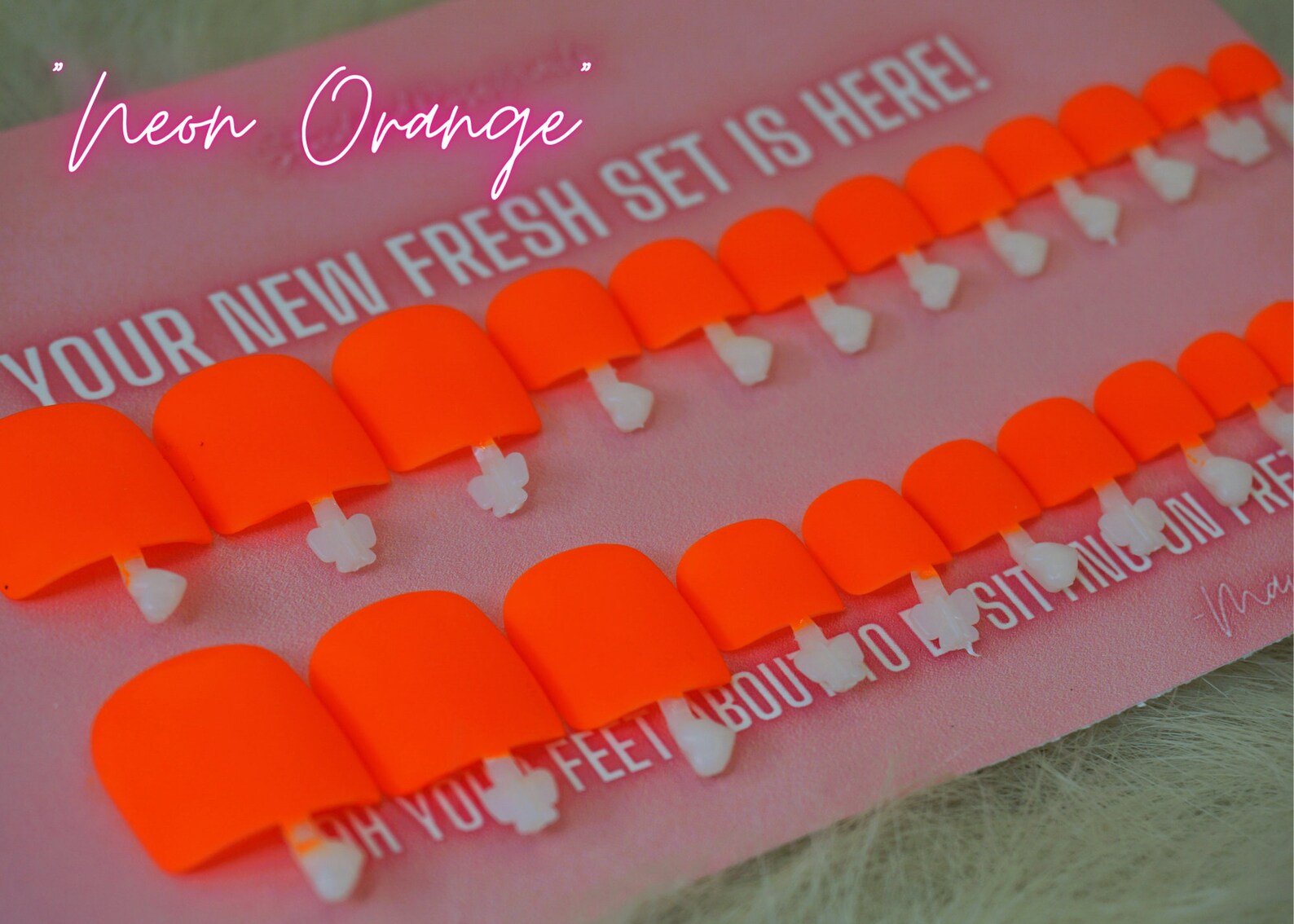 Basic Toes-on-the-go | Solid Press on Toes | Press on Toenails ...