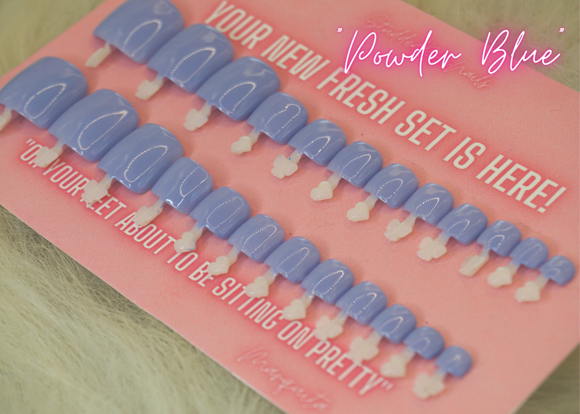Basic Toes-on-the-go | Solid Press on Toes | Press on Toenails ...