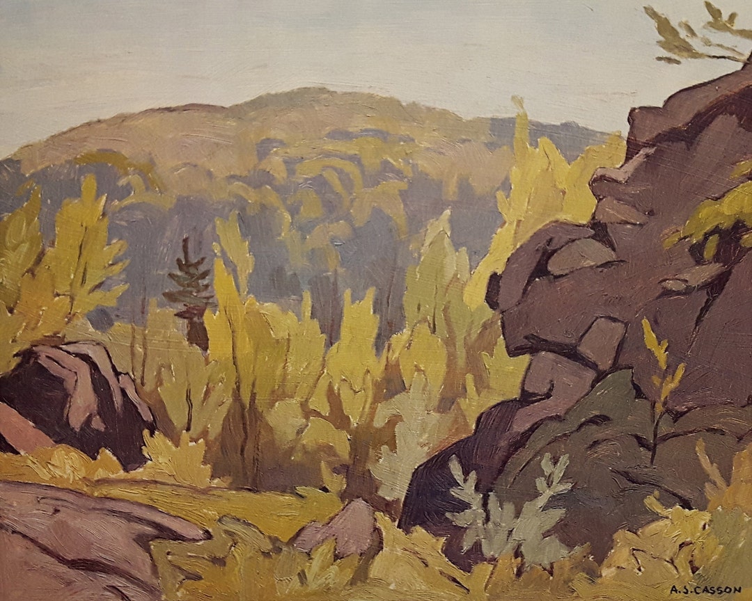 Diamond Lake Limited Edition Lithograph by A. J. Casson - Etsy Canada