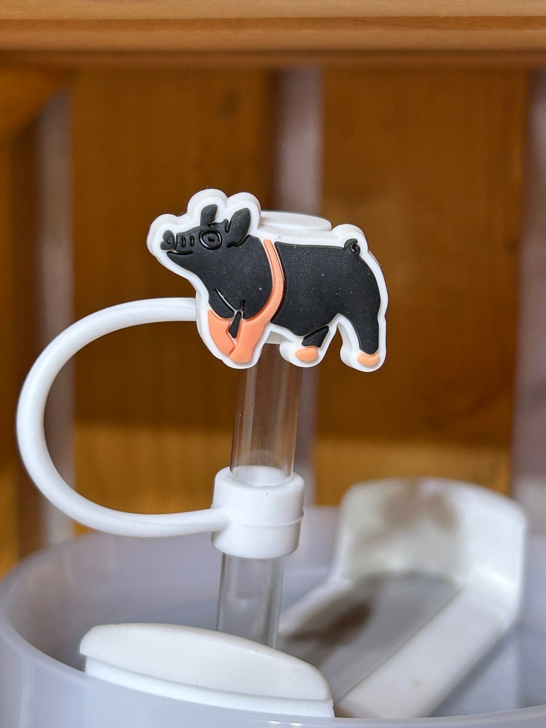 Show Pig Straw Topper 10mm - Etsy