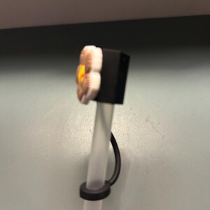 Softball Straw Topper - Etsy