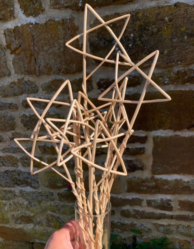 Willow Craft Kit Star Wands X 20 | Make at Home Kit | Willow Weaving ...