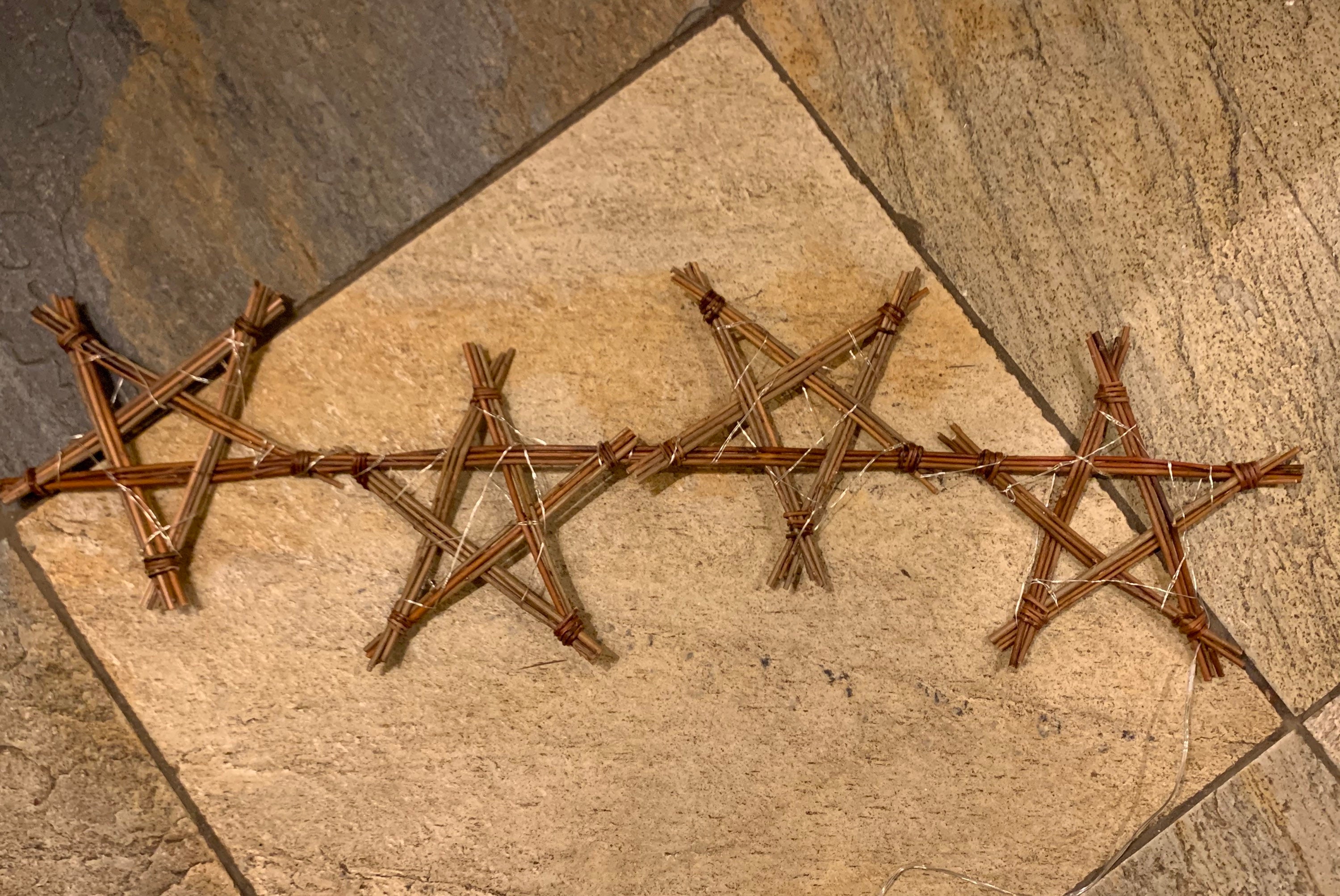 Willow Craft Kit Make at Home Willow Stars Craft Kit With - Etsy UK