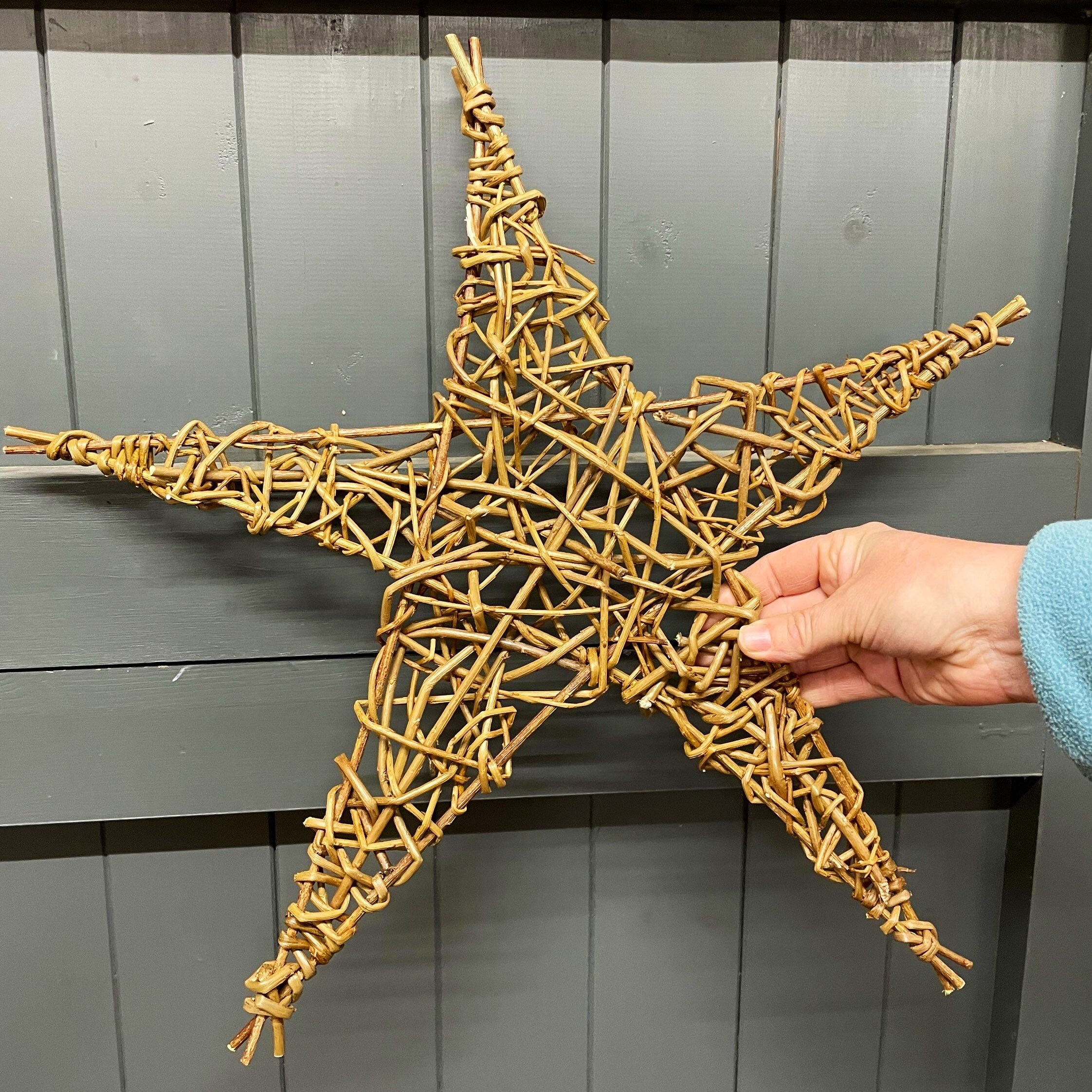 Willow Craft Kit Star | Scribble Weave Star | 5 Pointed Star ...