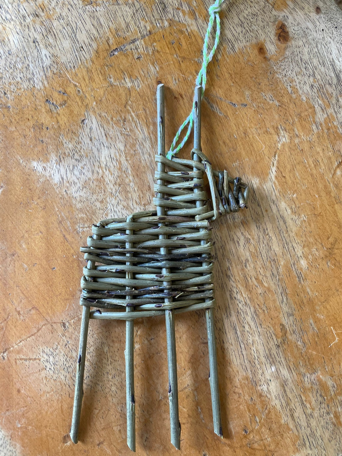 Willow Craft Kit Reindeer Llama Make at Home Kit Willow - Etsy