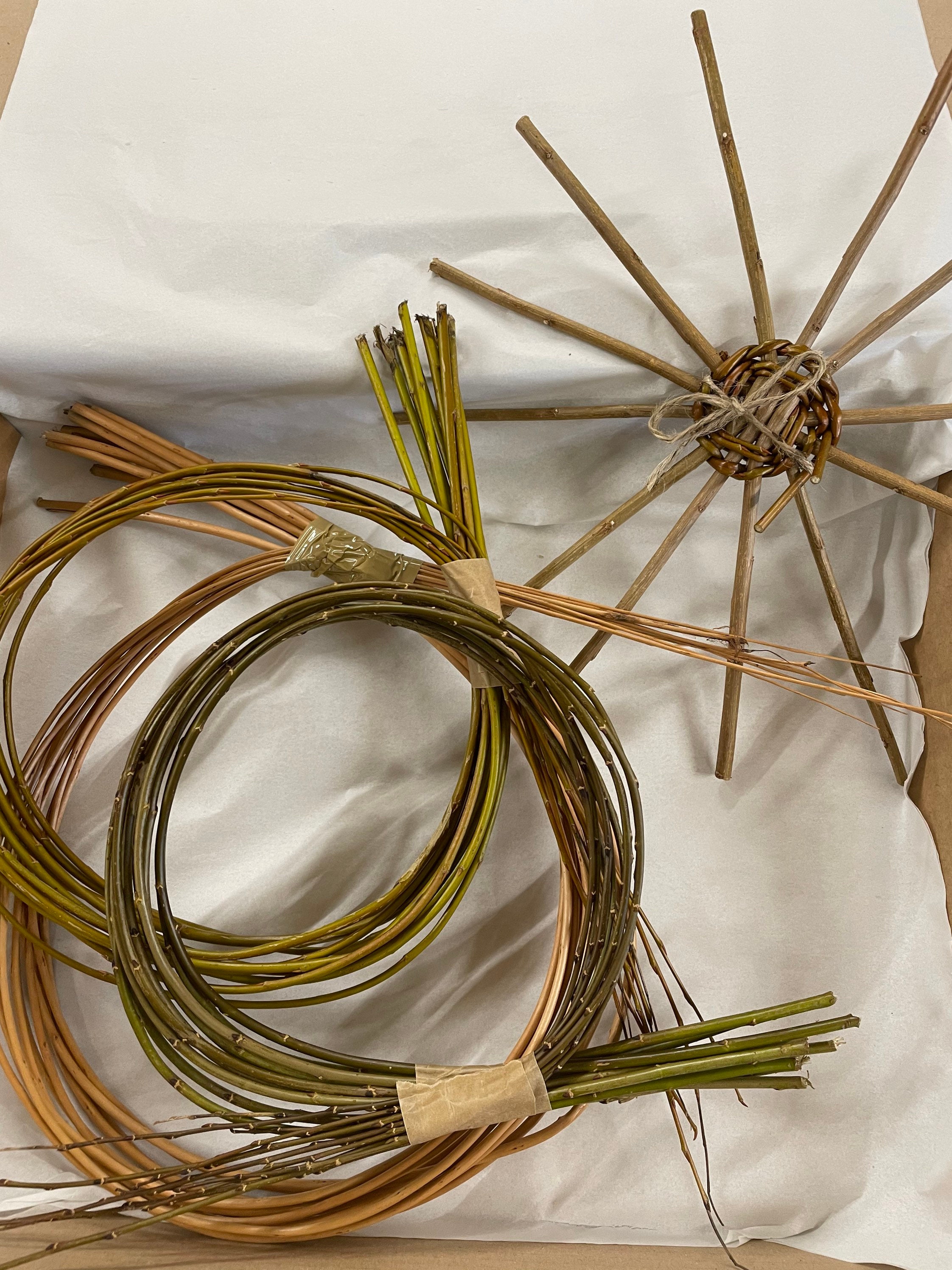 Willow Craft Kit Make at Home Flower Rural Craft Kit DIY - Etsy