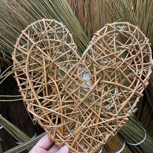 Willow Craft Kit | Make at Home Kit | Willow Heart Decoration With LED ...