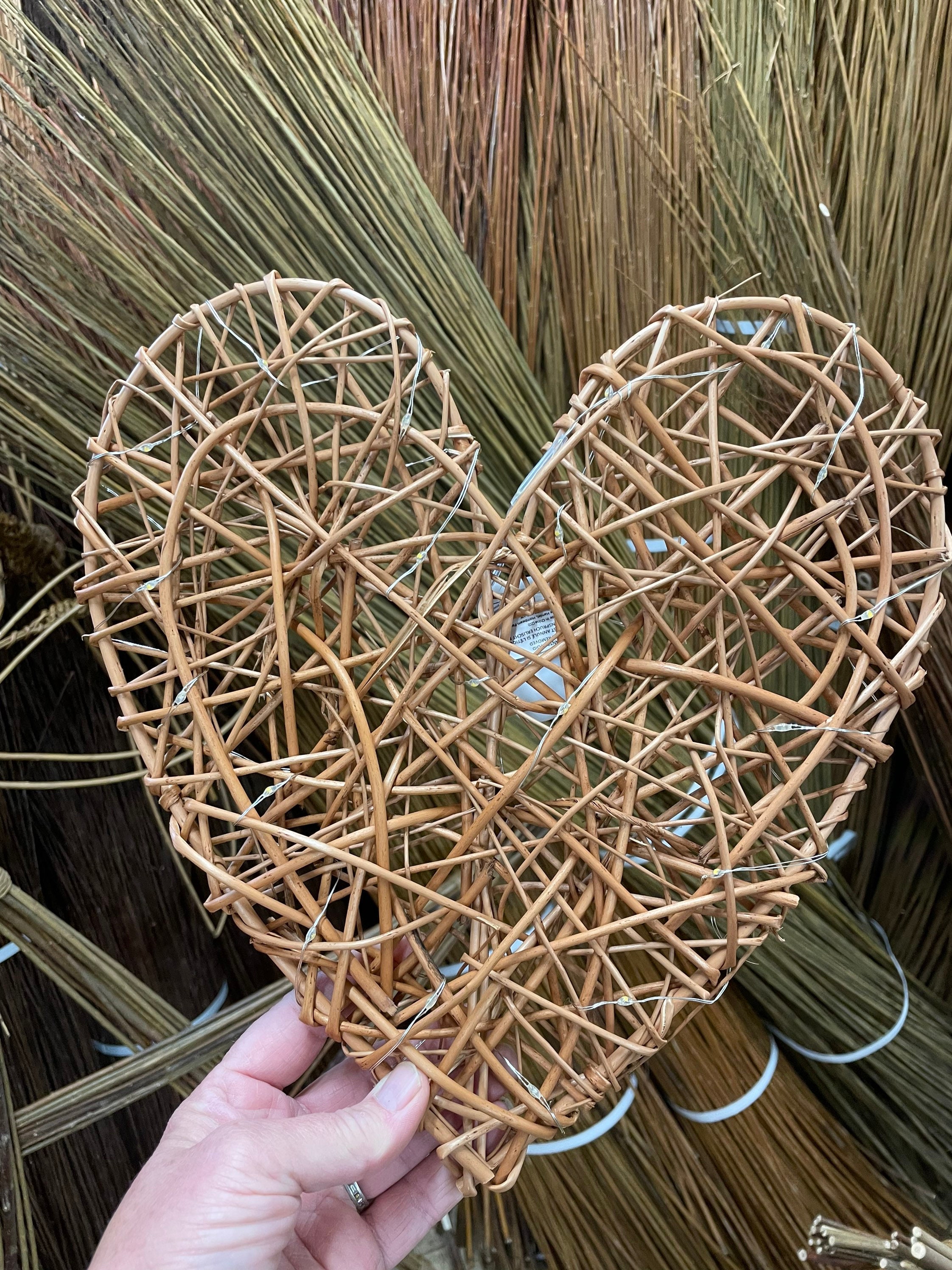Willow Craft Kit Make at Home Kit Willow Heart Decoration - Etsy