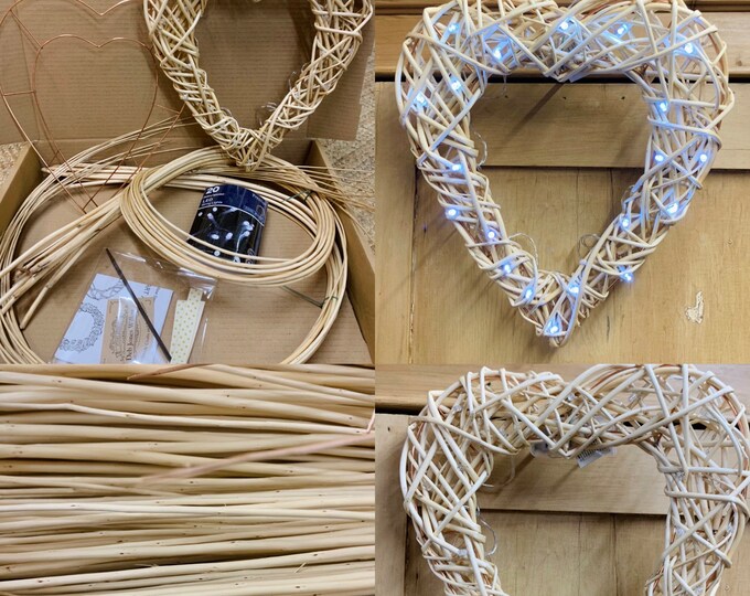 Willow Craft Kit Make at Home Flower Rural Craft Kit DIY - Etsy UK