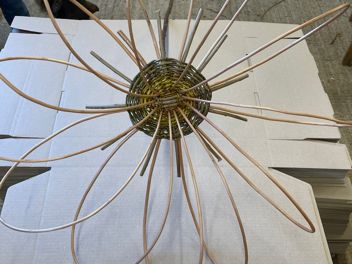 Willow Craft Kit Make at Home Flower Rural Craft Kit DIY | Etsy