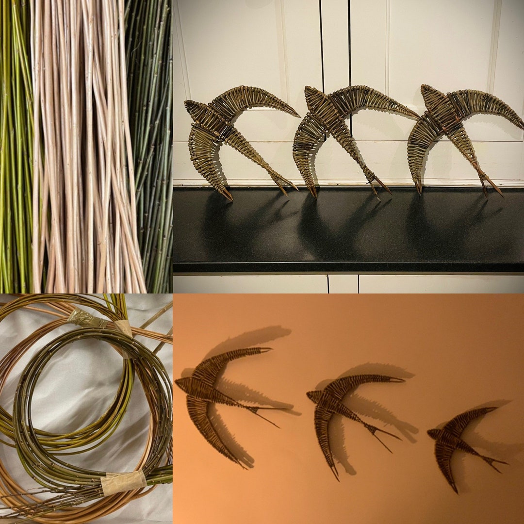 Willow Craft Kit Swallow | Make at Home Kit | Garden Sculpture ...