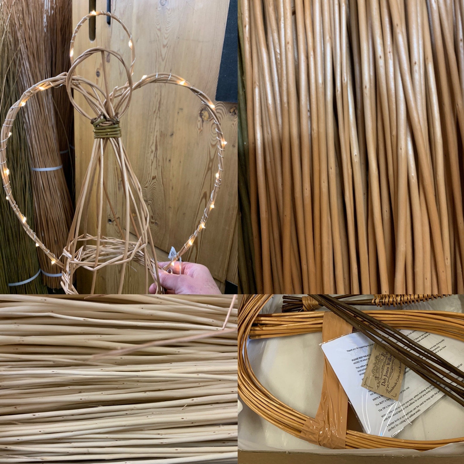 Willow Craft Kit Willow Angel Angel DIY Kit Decoration - Etsy UK