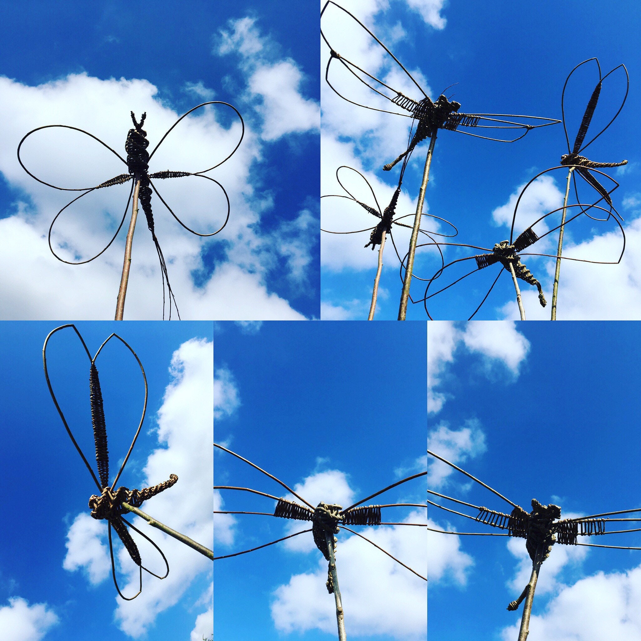 Willow Craft Kit Dragonfly Make at Home Kit Garden - Etsy UK