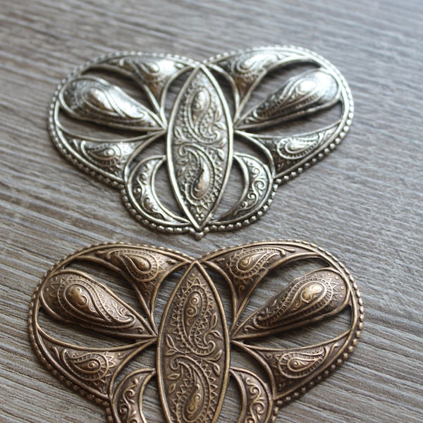 Filigree Stampings - Etsy