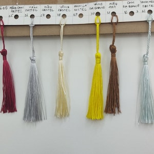 Debossed Olive Minimal Wedding Fan Program With Silky Tassels, Assembled Hand Fans for Wedding ...