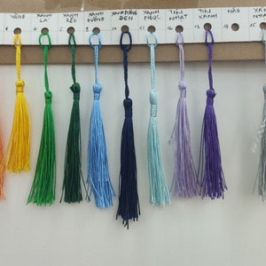 Debossed Olive Minimal Wedding Fan Program With Silky Tassels, Assembled Hand Fans for Wedding ...