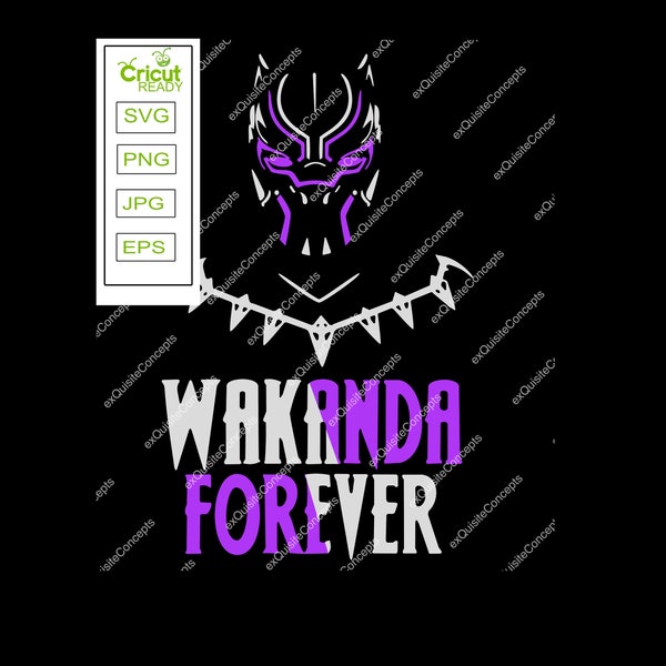 Wakanda Svg - Etsy