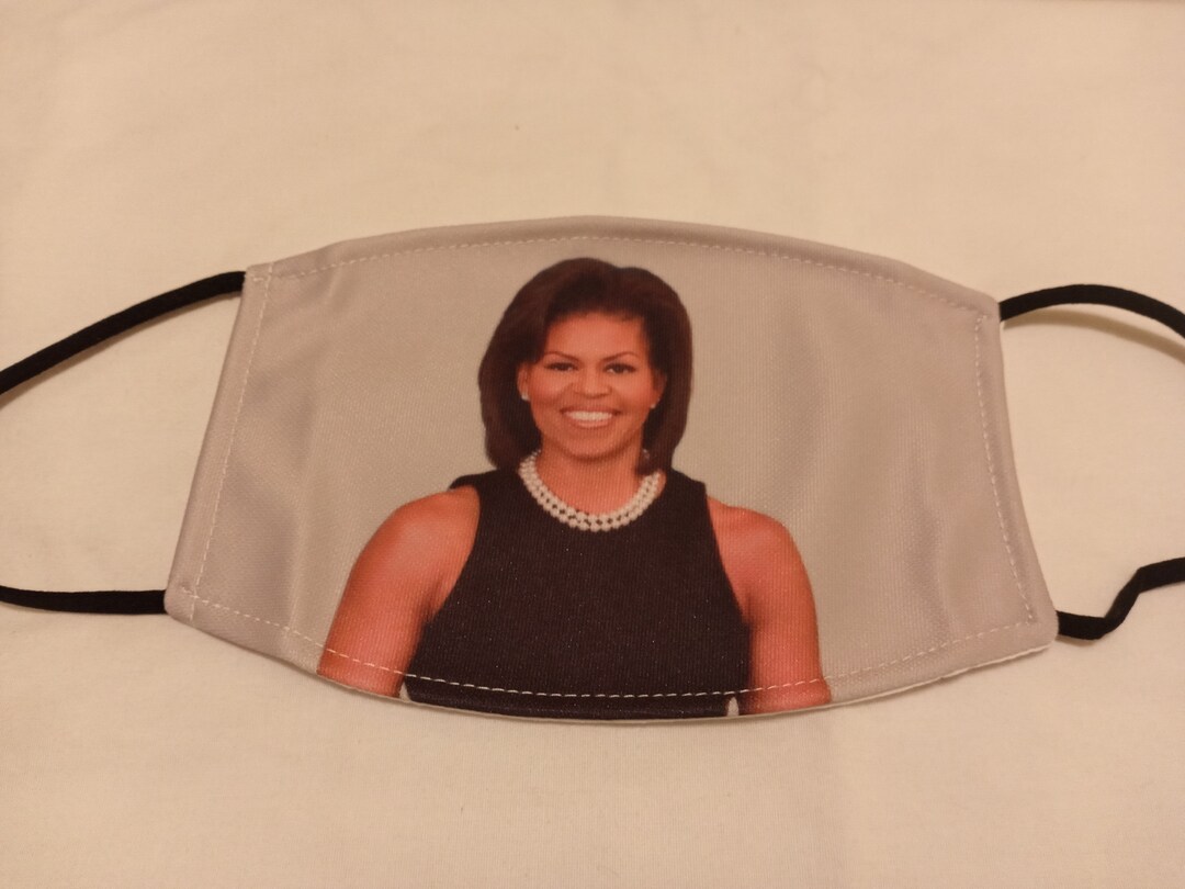 Michelle Obama Mask - Etsy
