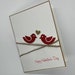 Handmade - Love Birds Valentine Card - Glitter and Twine - Personalized ...